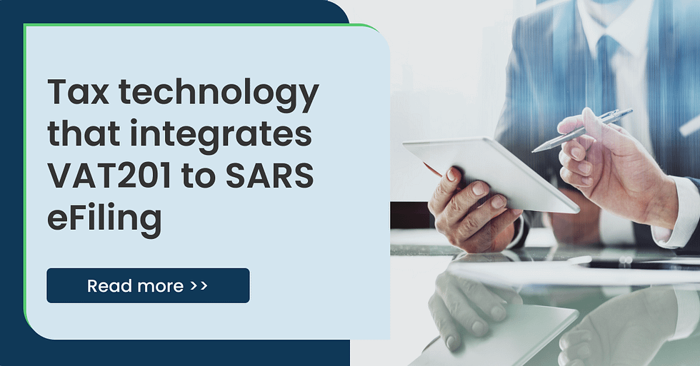 Tax technology that integrates VAT201 to SARS eFiling - Konsise